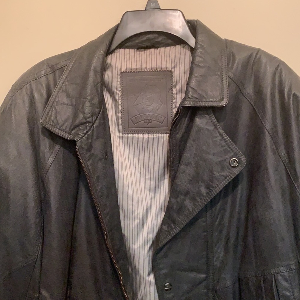 Mirage Rugged Durable Men’s Leather Jacket - Gem
